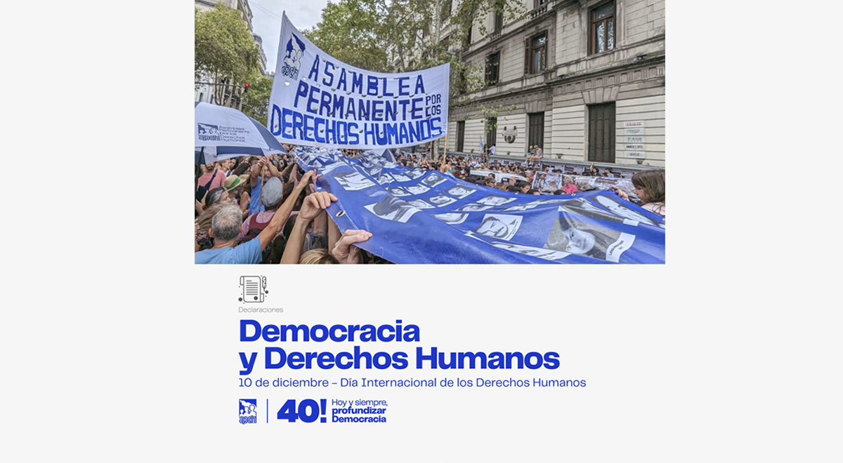 "DEMOCRACIA y DERECHOS HUMANOS" | APDH